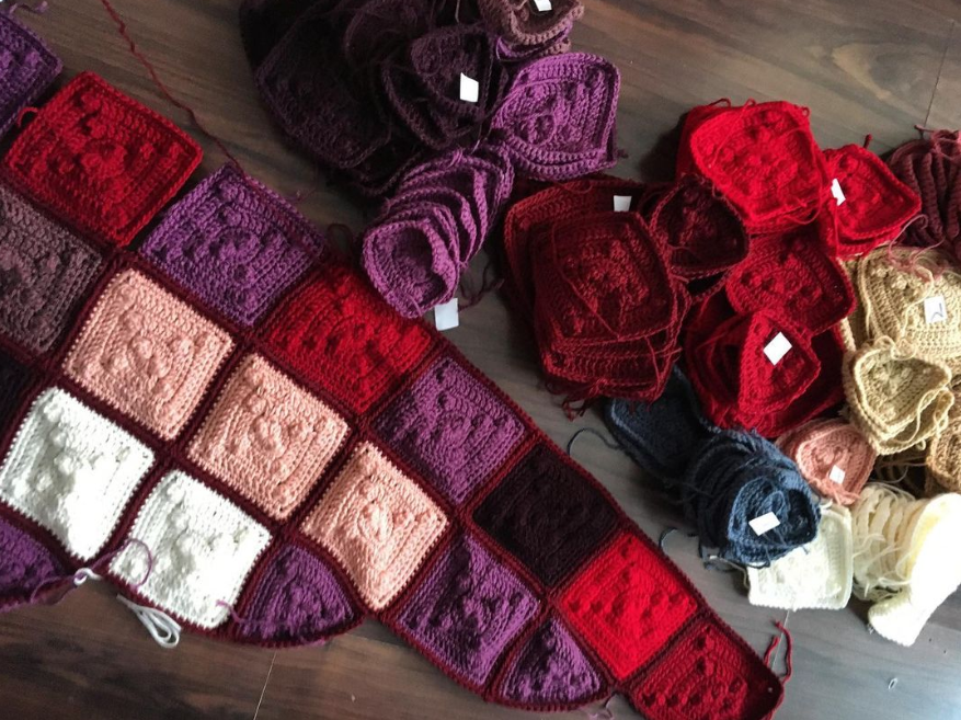 Graffiti Blanket Crochet Pattern, from My Book “The Art of Crochet ...