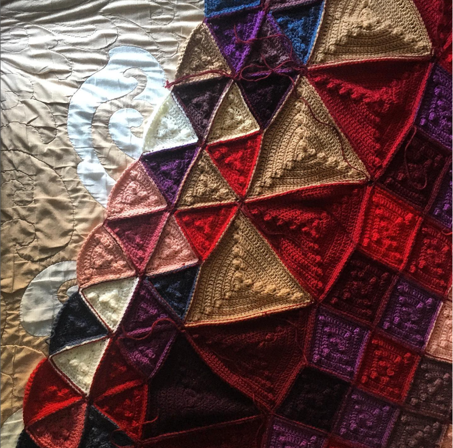 Graffiti Blanket Crochet Pattern, from My Book “The Art of Crochet ...
